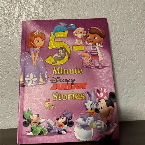 Disney | Toys | Disney Junior Purple 5 Minute Storybook With Beloved ...